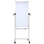 VIZ-PRO Double Sided Magnetic Mobile Whiteboard | VIZ-PRO