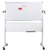 Double-Sided Magnetic Mobile Whiteboard | VIZ-PRO